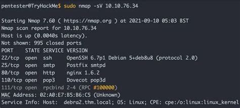 nmap advanced port scans tryhackme turkish by mert yavuz medium