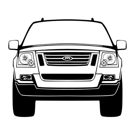 Car Front Vector Png Clipart Best