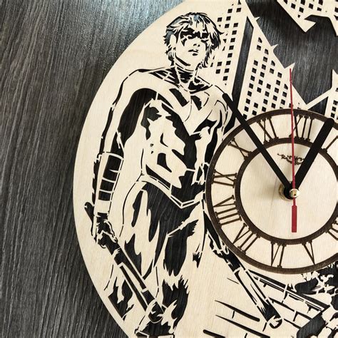 ᐉ Годинник настінний з дерева в інтерєр Найтвинг • Краща ціна в Києві Україні • Купити в Епіцентр