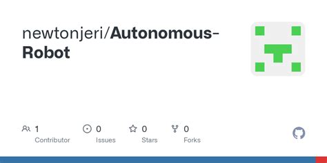 GitHub Newtonjeri Autonomous Robot