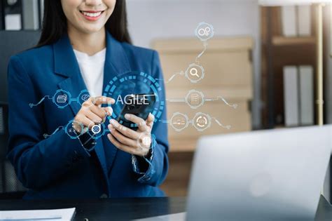 Premium Photo Agile Development Methodology Concept Business Women