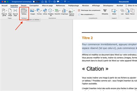 Comment Faire Un Tableau Sur Word Avec Ou Sans Texte Facilement