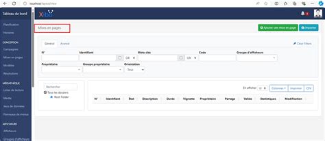 Layout Created In Xibo V4 Are Not Visible In Layout List Cms Features