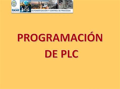 Pdf CÓmo Funciona Programación Del Plc De Plc Procedimiento Para Programar Y Cargar