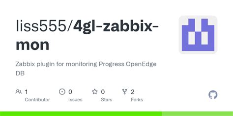 Github Liss5554gl Zabbix Mon Zabbix Plugin For Monitoring Progress Openedge Db