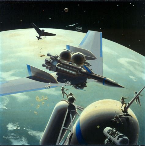 70s Sci Fi Art Space Artist Chesley Bonestell