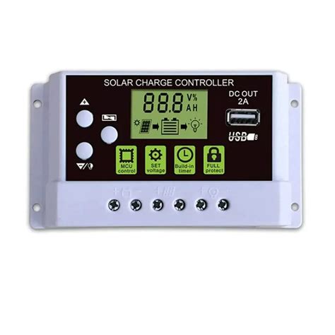 Solar Charge Controller Intelligent Lithium Battery Regulator For