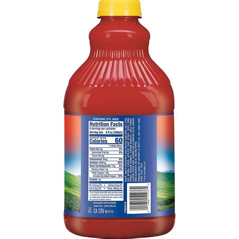 Clamato Picante Tomato Cocktail 64 Fl Oz Bottles Pack Of 8