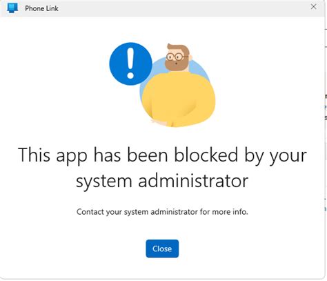 Blocked Phonelink App Microsoft Qanda