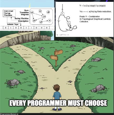 Everyprogrammermustchooseone ·