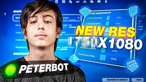 Peterbot Reveals New Settings And Stretched Resolution In Chapter 6 🏆