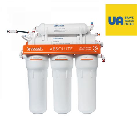 Фільтр зворотного осмосу Ecosoft Absolute 6 75m з мінералізатором купити за кращою ціною в
