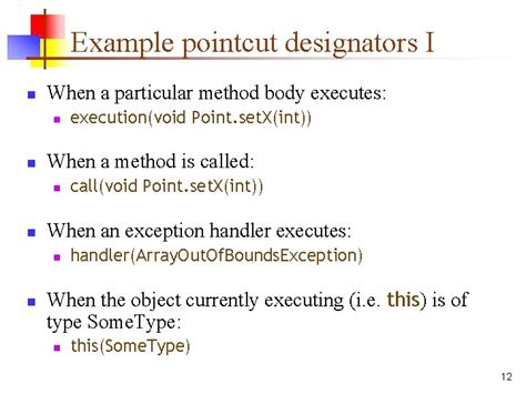 Aspectoriented Programming Programming Paradigms N Procedural Programming N