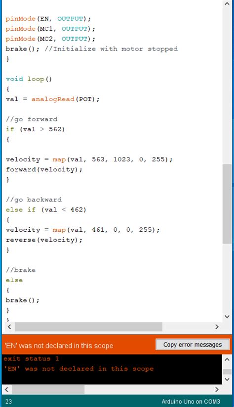 En Was Not Declared In The Scope Programming Arduino Forum