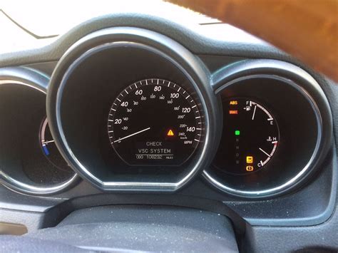 Rx400h Error C1203 Vsc And Abs Lights On After Replacing Battery