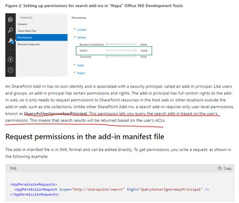 sharepoint search api no user or app context found microsoft qanda