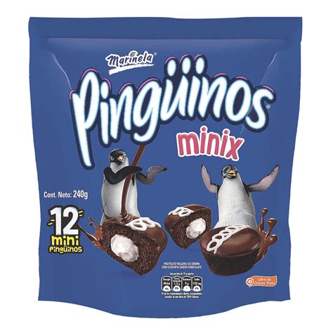 Pingüinos Marinela Minix X 12 Unds X 240 Gr Mercados Colsubsidio