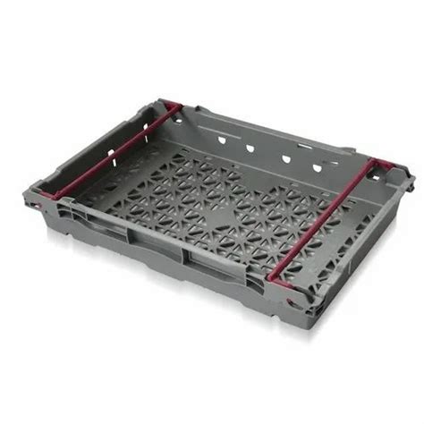 Schoeller Maxinest Plus Multi Ht 600x400x106mm Reinforced Ventilated Stack Nest Container At