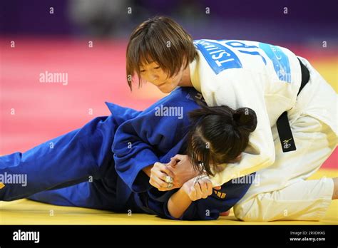 Hangzhou China 24th Sep 2023 Natsumi Tsunoda JPN Judo Women S Individual 48kg Quarter