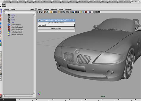 New Python Script For Obj Sequence Exporting From Maya Scripting Odforum