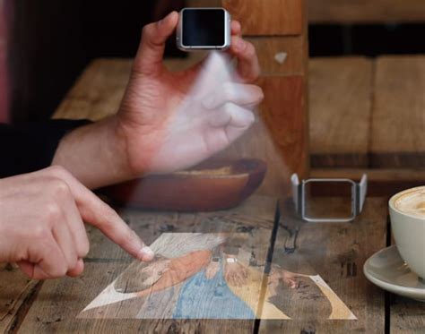 This Futuristic Watch Sports The Worlds Smallest Hd Projector Maxim