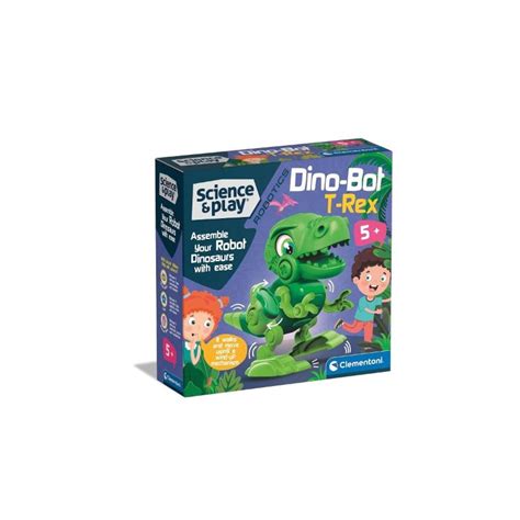 Clementoni Dino Bot T Rex 6 Pack Geewiz