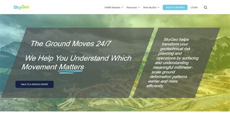 Skygeo Reducing Geotechnical Risk With Insar Skygeo