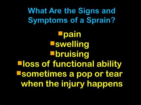 Strain Sprain Fracture Ppt