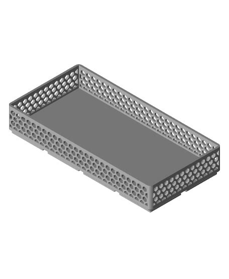 Hex Bin Gridfinity 2x4 3d Model By K2kevin On Thangs