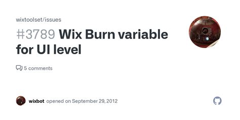 Wix Burn Variable For Ui Level · Issue 3789 · Wixtoolsetissues · Github