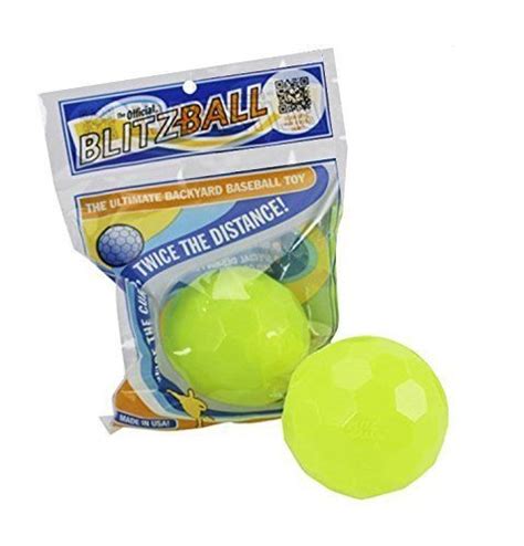 Revolutionary Plastic Baseballs Blitzball 2 Pack