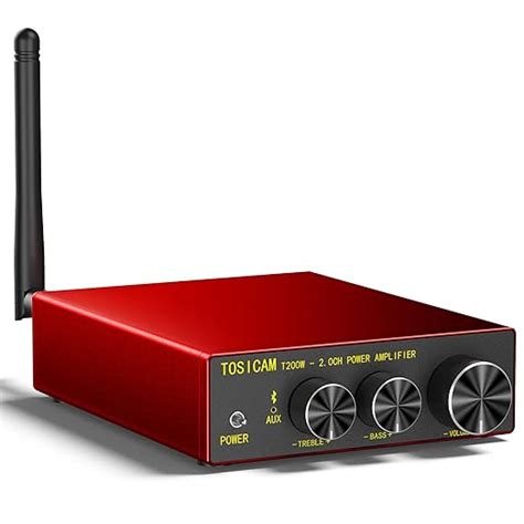 Tosicam T200w 51 Bluetooth Stereo Power Amplifier Home