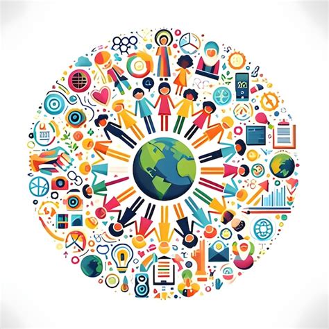 World Population Day Design Premium Ai Generated Image