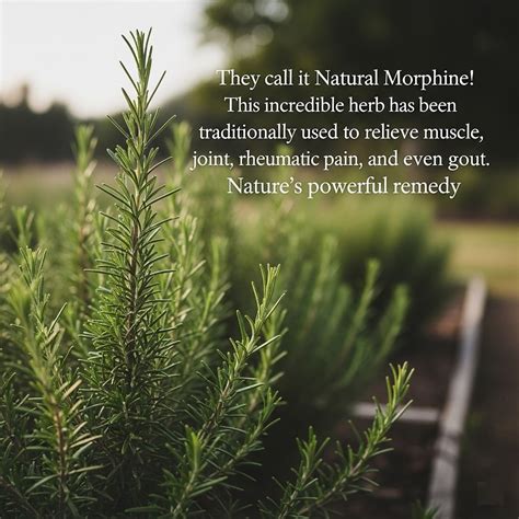 Rosemary The “natural Morphine” Touted For Pain Relief Best Recipes