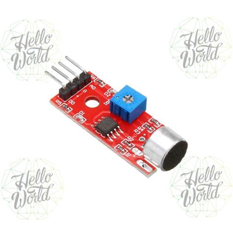 Módulo Ky 037 Sensor De Sonido Ruido Micrófono Hello World Electronics