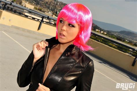 Busty Girl In Pink Wig Outside Porn Pictures Xxx Photos Sex Images