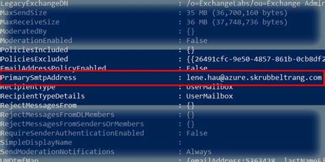 PrimarySmtpAddress Easy Manager