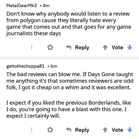 FUCK POLYGON FUCKING WHY DID YOU GIVE BORDERLANDS A FUCK R Gamingcirclejerk