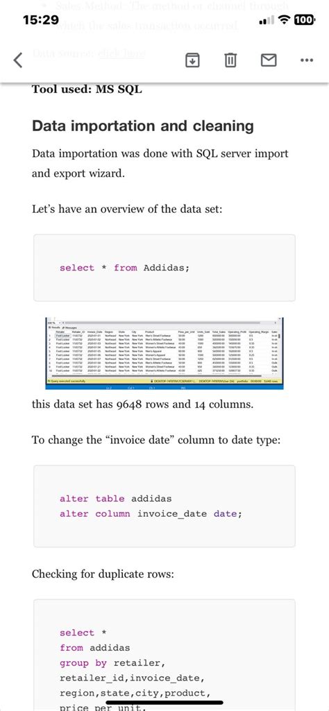 Tochukwu I On Linkedin Sql Dataanalytics Dataanalytics
