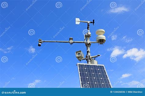 Autonomous Weather Station A Device For Observing The Weather Isolated Image Cartoondealer