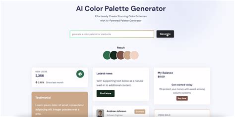 Ai Color Palette Generator Dev Community
