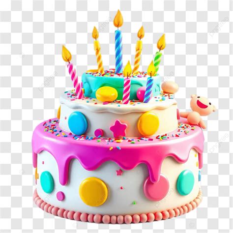 컬러풀 형형색색 다채롭다 생일 케이크 축제 신나다 흥겹다 즐겁다 활기차다 양초 스프링클 물방울이 뚝뚝 떨어지다 아이싱 물방울 무늬 만화 스타일 파스텔 색상 기념하다