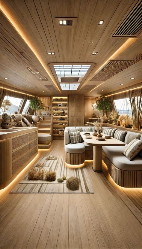 Eco Friendly Super Yacht Interior Design