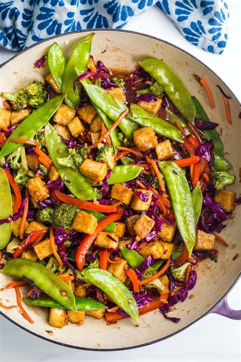 Tofu Stir Fry Food With Feeling