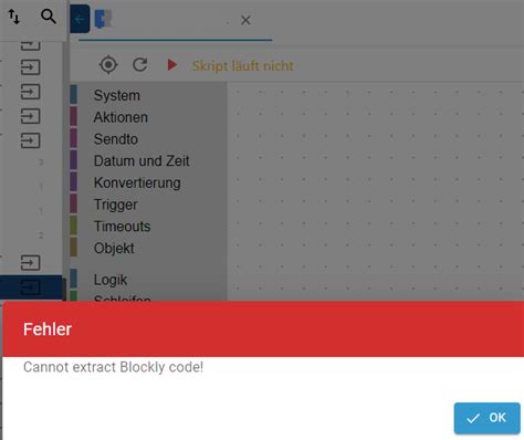 Cannot Extract Blockly Code