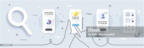 Puzzle Electricity Price And Checklist Line Icons Pack For Web App