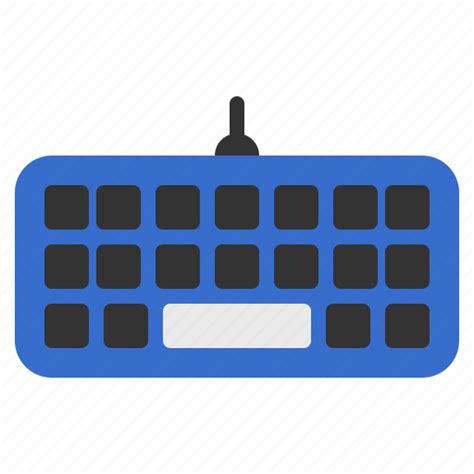 keyboard typing device hardware type key text icon download on