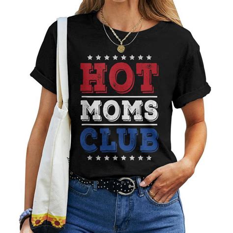Hot Moms Club For Dutch Mom Wife Beautiful Mom Women T Shirt Monsterry