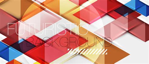 추상적인 기하학적 배경입니다 현대 겹치는 삼각형입니다 메시지에 대 한 비정상적인 색상 모양 비즈니스 또는 기술 프레젠테이션 앱 커버 템플릿 0명에 대한 스톡 벡터 아트 및