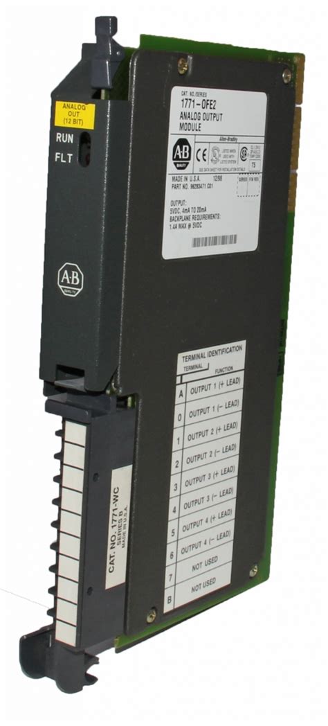 OFE OFE AB In Stock Allen Bradley PLC AB PLC Analog Output Mod Outputs